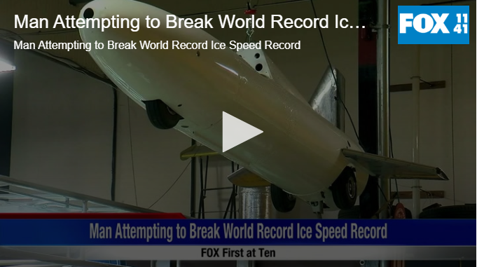 Man Attempting to Break World Record Ice Speed Record | Fox 11 Tri ...