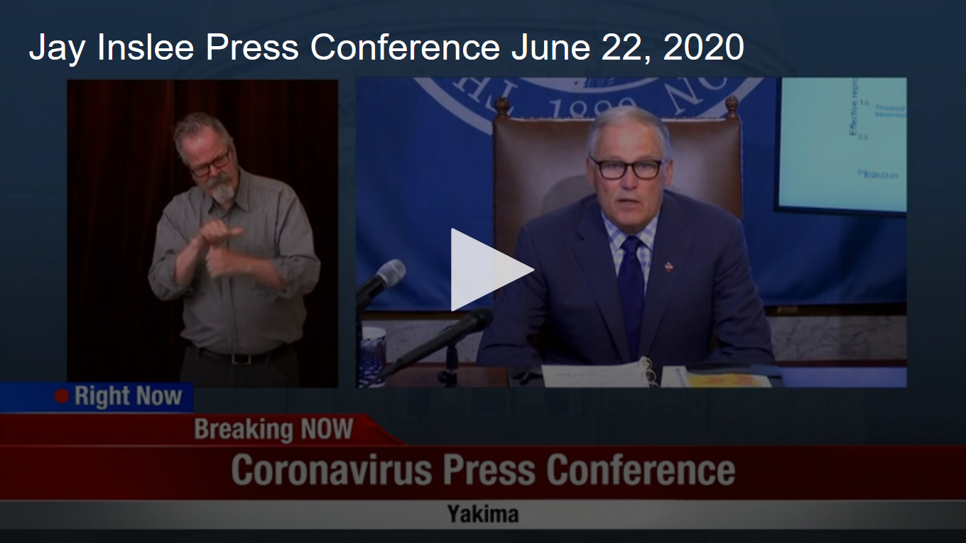 Governor Inslee Explains Face Covering Mandate in Press Conference ...