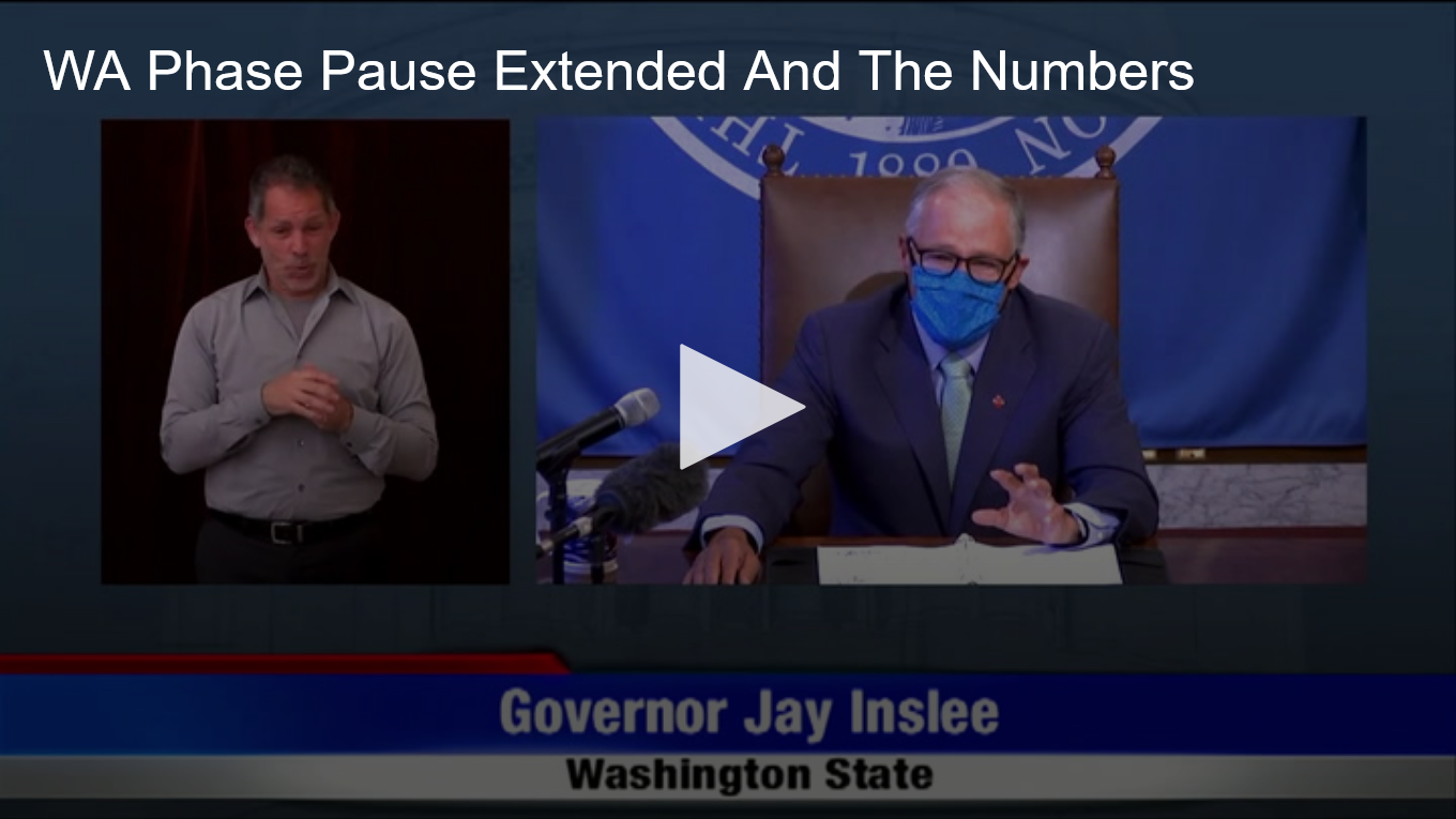 WA Phase Pause Extended And The Numbers | Fox 11 Tri Cities Fox 41 Yakima